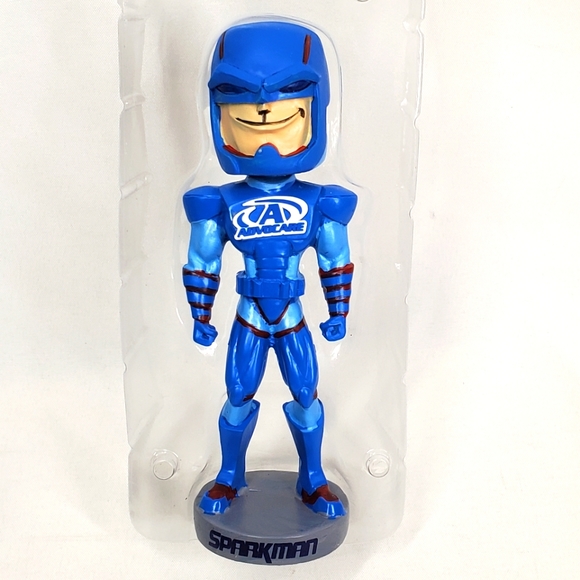 Sparkman | Toys | Sparkman Super Hero Bobblehead Figure Blue 7 Advocare ...